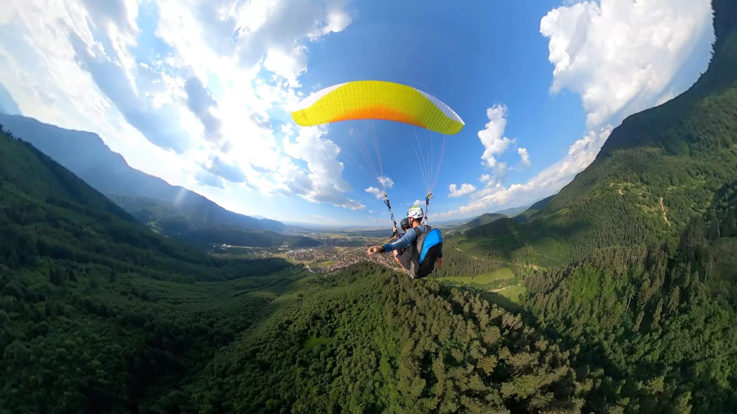 Parapanta Brasov - Zbor parapanta in tandem - Voucher parapanta